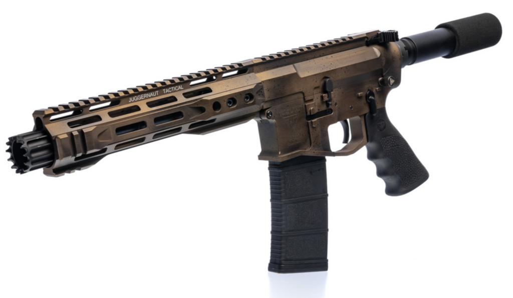JUGGERNAUT TACTICAL AR-15 PISTOL DISTRESSED FDE (CA ROSTER) - Mike's ...